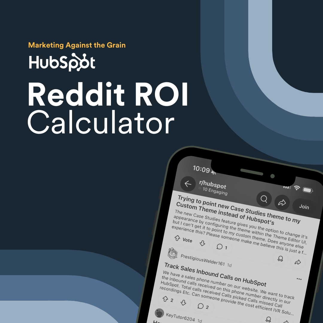 HubSpot's Reddit ROI Calculator [Free Access]